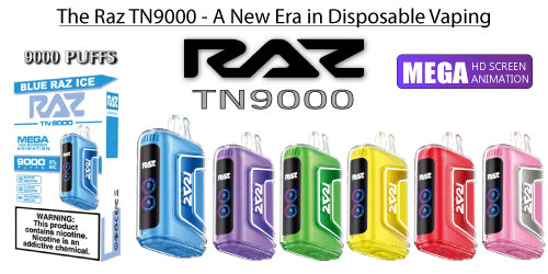 The Raz TN9000 - A New Era in Disposable Vaping– The Smoke Plug