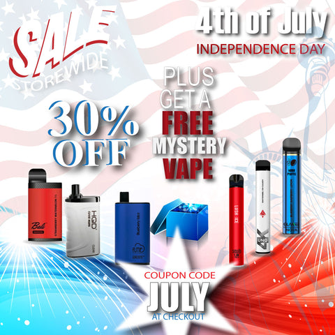 HAPPY 4th JULY SALE - 30% OFF ENDS SOON