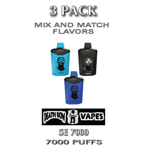 Death Row Vapes SE 7000 Snoop Dogg Disposable | 7000 Puffs - 3PK– The ...