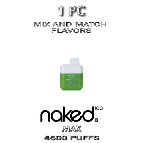 NKD 100 MAX Disposable Vape Device | 4500 Puffs - 1PC– The Smoke Plug