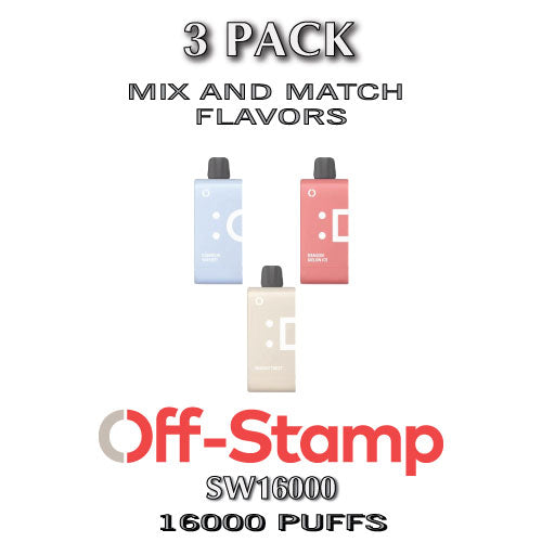 Off-Stamp SW16000 Disposable Vape 16K Puffs – 3 Pack– The Smoke Plug