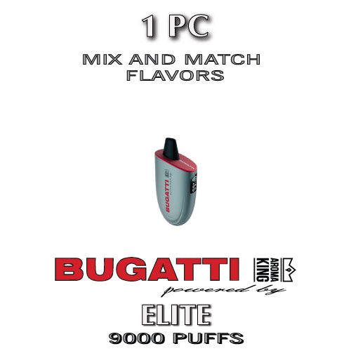 BUGATTI ELITE by AROMA KING Disposable Vape Device | 9000 Puffs - 1PC ...