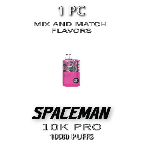 Spaceman 10K Pro Disposable Vape Device | 10000 Puffs - 1PC– The Smoke Plug
