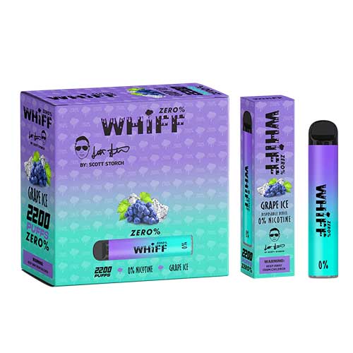 Whiff ZERO Disposable Vape Device | 2200 Puffs – 1PC– The Smoke Plug