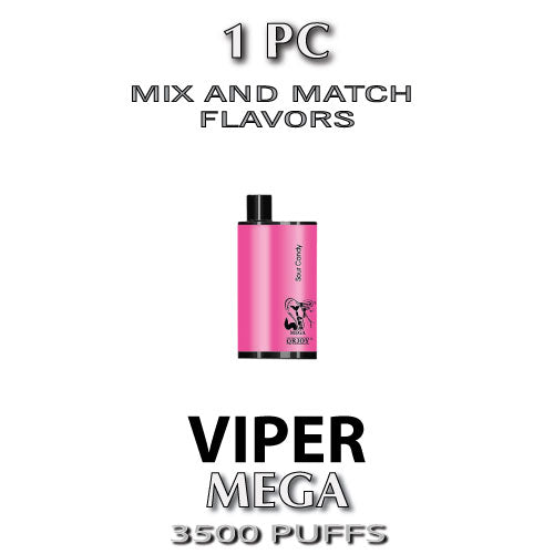 Viper MEGA Disposable Vape Device | 3500 Puffs - 1PC– The Smoke Plug