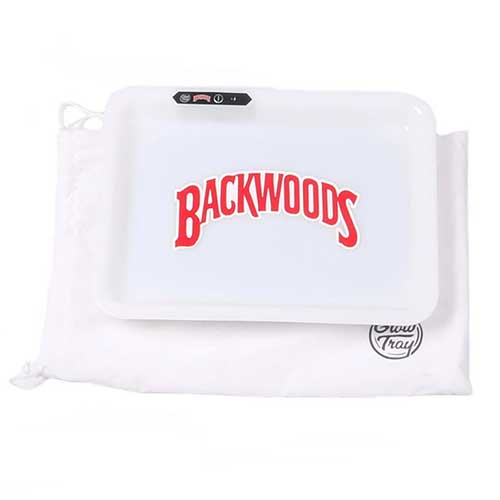 Backwoods Rolling Tray LED USB Charging Luminous Plate Smoking ...
