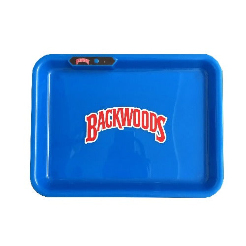Backwoods Rolling Tray LED USB Charging Luminous Plate Smoking Accesso ...