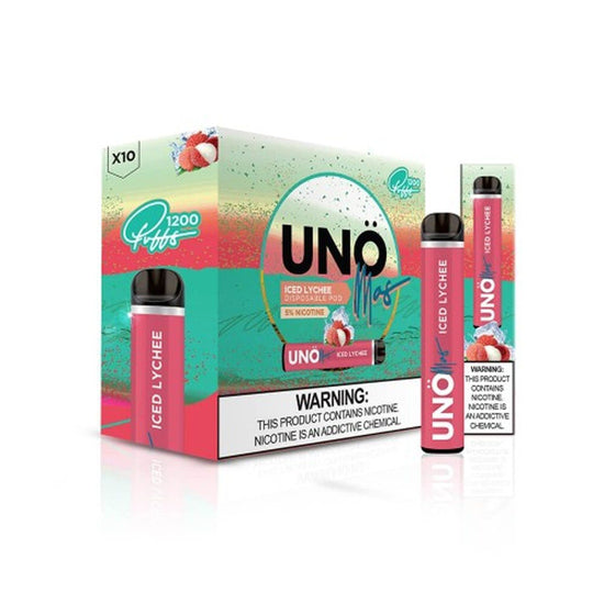 Uno Mas Disposable Vape Pod - 1PC | 1200 Puffs– The Smoke Plug